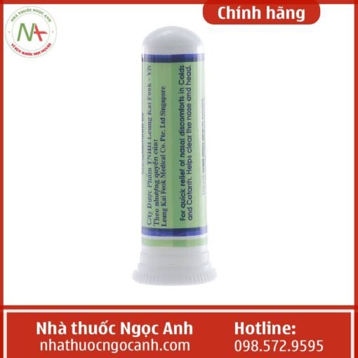 Ống hít mũi hiệu Cây Búa Axe Brand Inhaler là thuốc gì, mua ở đâu, giá ...