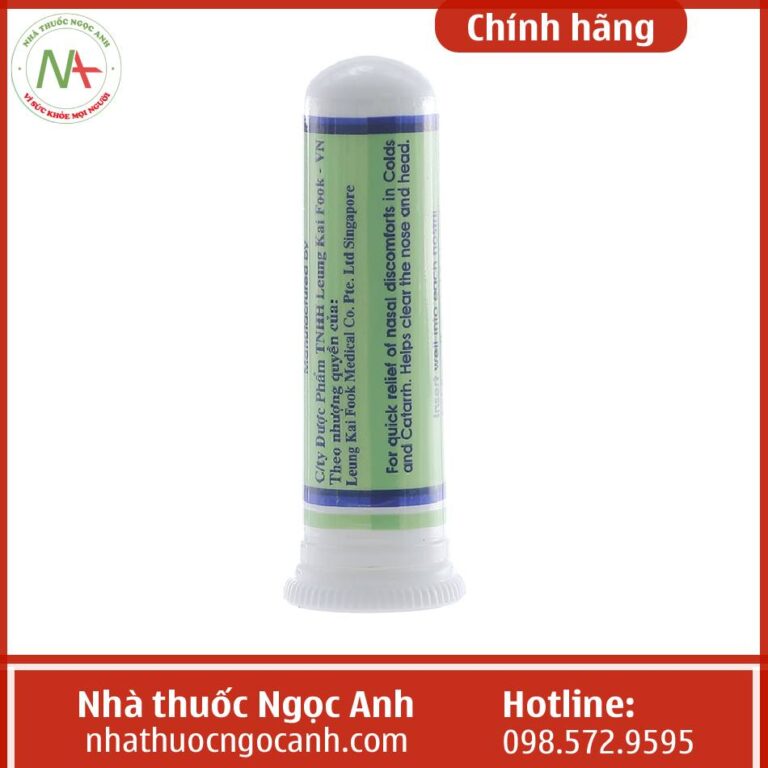 Ống hít mũi hiệu Cây Búa Axe Brand Inhaler là thuốc gì, mua ở đâu, giá ...