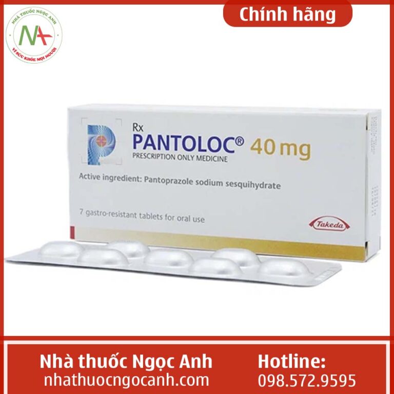 Thuốc Pantoloc 40mg của Đức có tác dụng gì, giá bao nhiêu, mua ở đâu?