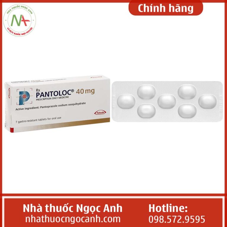 Thuốc Pantoloc 40mg của Đức có tác dụng gì, giá bao nhiêu, mua ở đâu?