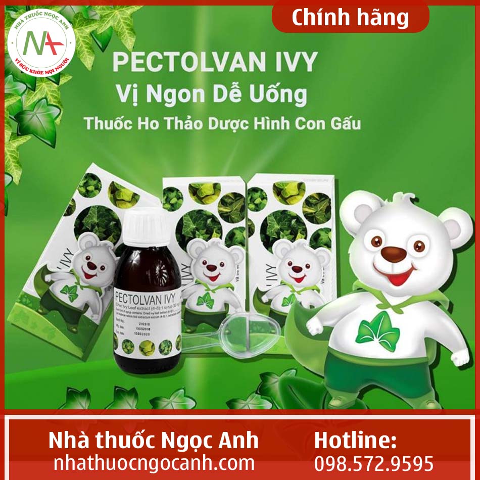 Thuốc Pectolvan Ivy có tác dụng gì? Giá bao nhiêu, mua ở đâu
