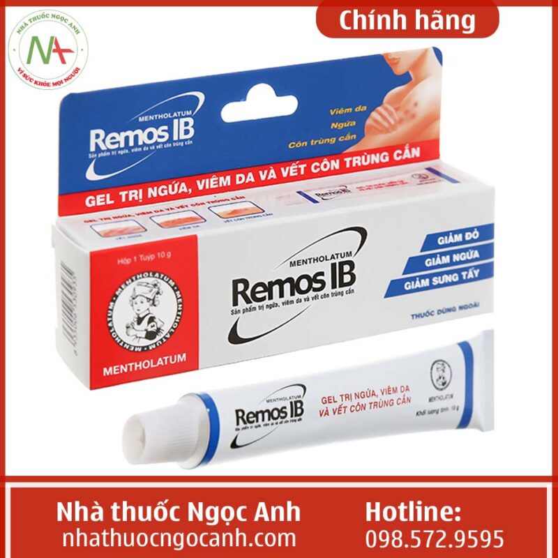 Thuốc bôi da Remos IB có trị thâm không, mua ở đâu, giá bao nhiêu?