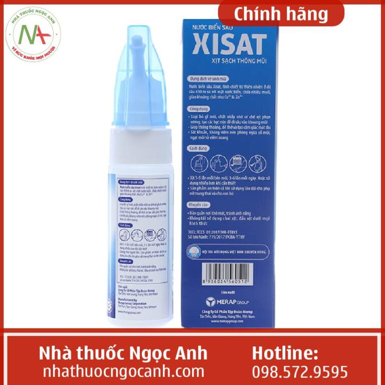 Thuốc xịt mũi Xisat Daily có tốt không, giá bao nhiêu, mua ở đâu?