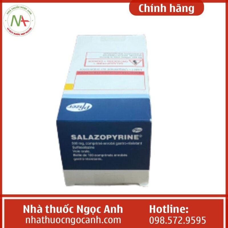 Thuốc Salazopyrine 500 mg: Công dụng, liều dùng, lưu ý tác dụng phụ ...