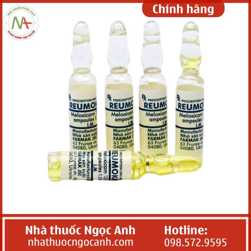 Thuốc tiêm Reumokam 10mg có tác dụng gì, giá bao nhiêu, mua ở đâu