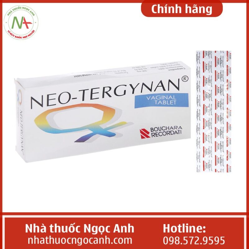 Thuốc đặt Neo-Tergynan có tan không, giá bao nhiêu, mua ở đâu?