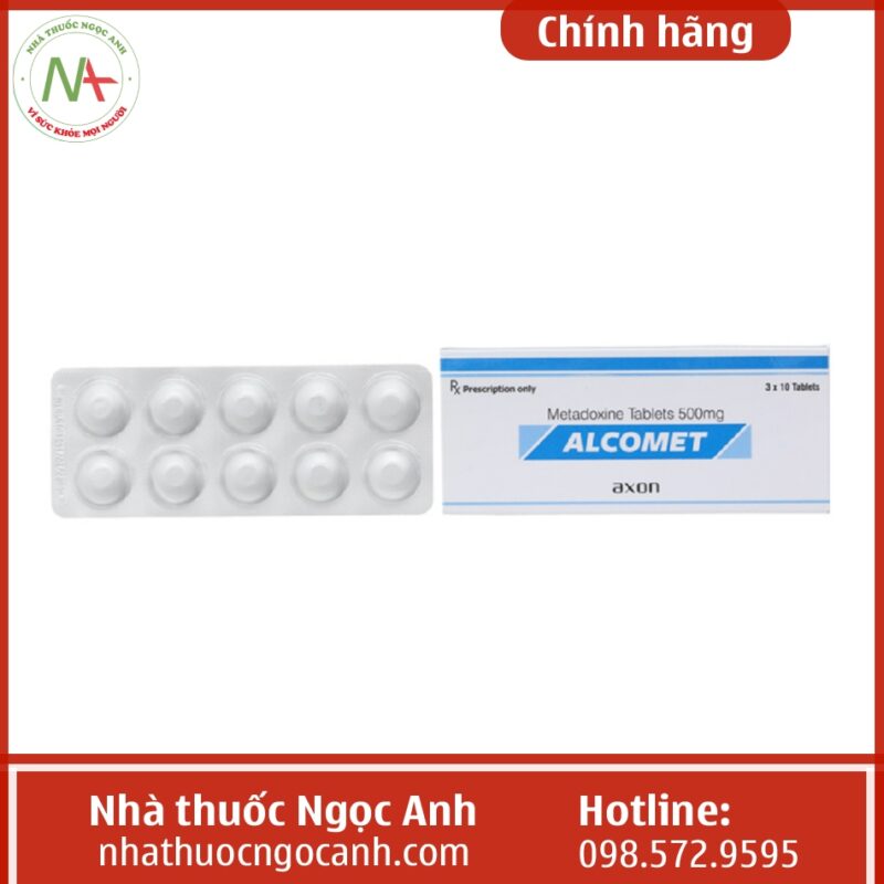 Thuốc Alcomet 500mg có tác dụng gì, giá bao nhiêu, mua ở đâu?