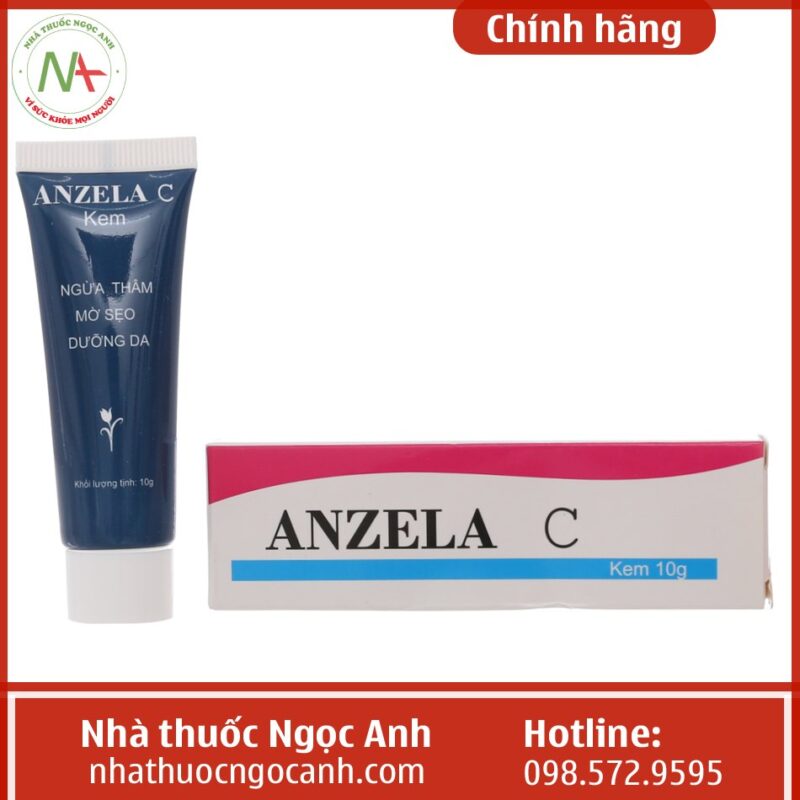 Thuốc Anzela C Cream có tác dụng gì, giá bao nhiêu, mua ở đâu?