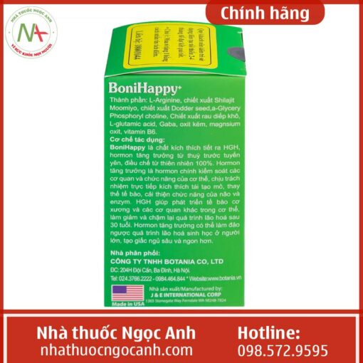 Thuốc BoniHappy+ của Mỹ có tốt không, giá bao nhiêu, mua ở đâu?
