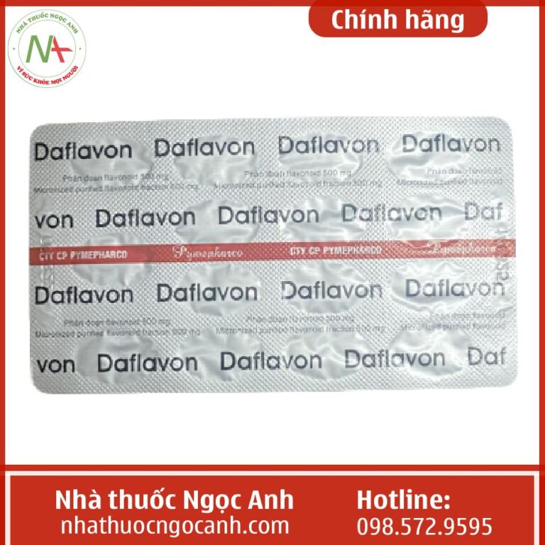 Thuốc Daflavon là thuốc gì, liều dùng, giá bao nhiêu, mua ở đâu?