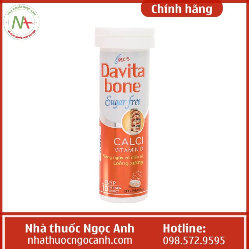 Thuốc Davita Bone Sugar Free là thuốc gì, mua ở đâu, giá bao nhiêu?