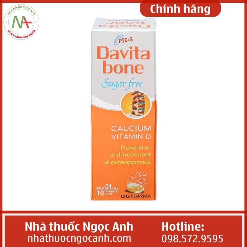 Thuốc Davita Bone Sugar Free là thuốc gì, mua ở đâu, giá bao nhiêu?