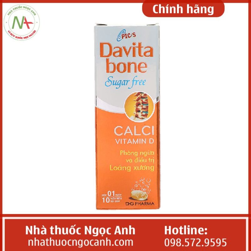 Thuốc Davita Bone Sugar Free là thuốc gì, mua ở đâu, giá bao nhiêu?