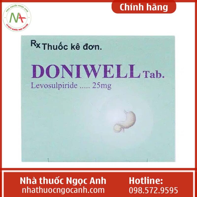 Thuốc Doniwell Tab. 25mg là thuốc gì, giá bao nhiêu, mua ở đâu?