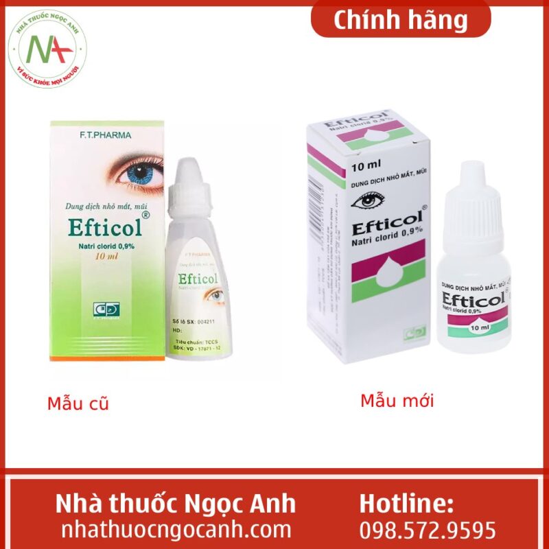 Thuốc Efticol 0,9% nhỏ tai được không, giá bao nhiêu, mua ở đâu?