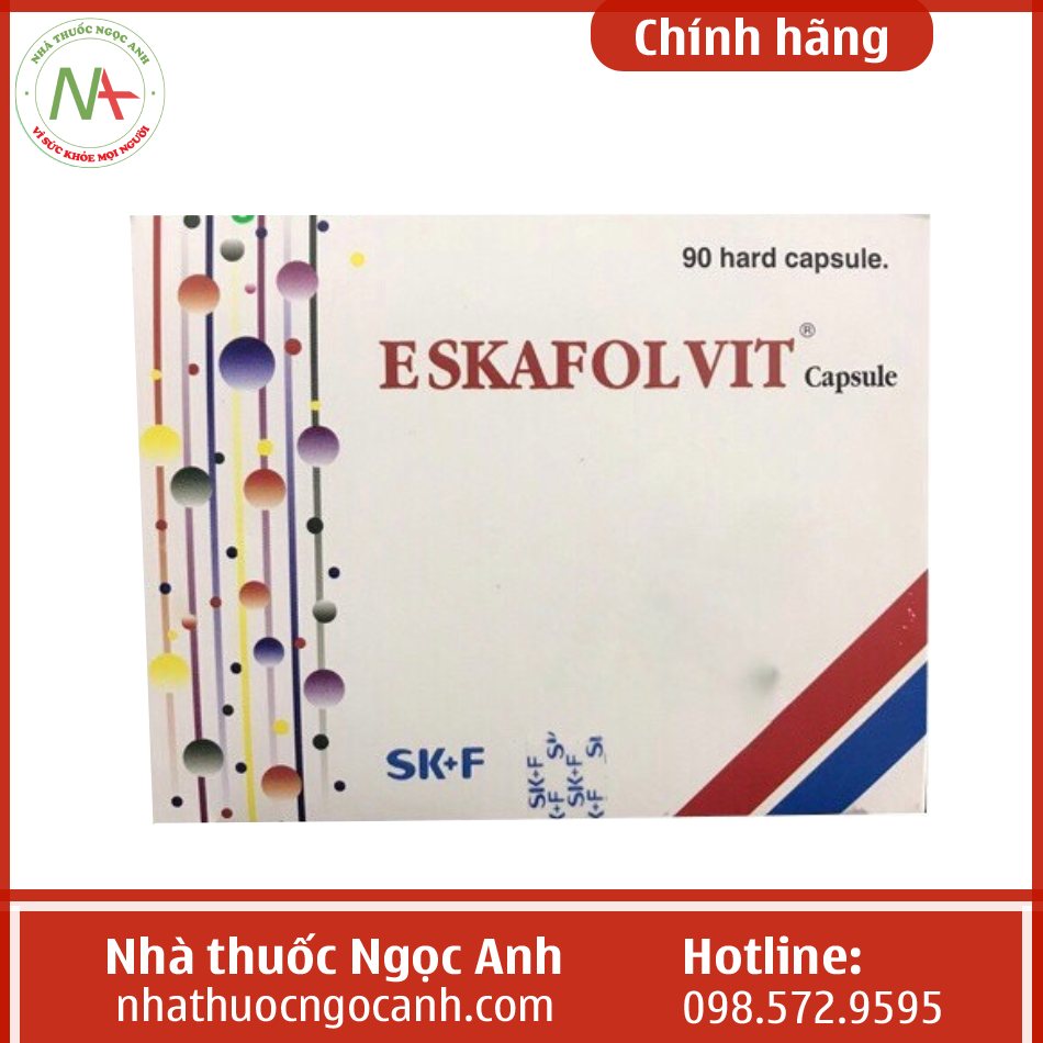 Thuốc Eska Folvit Capsule là thuốc gì, giá bao nhiêu, mua ở đâu?