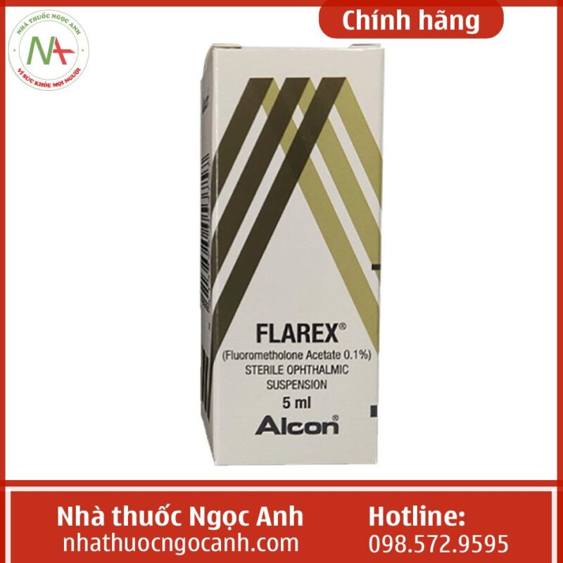Thuốc nhỏ mắt Flarex Alcon Drop 0.1% 5ml mua ở đâu, giá bao nhiêu?