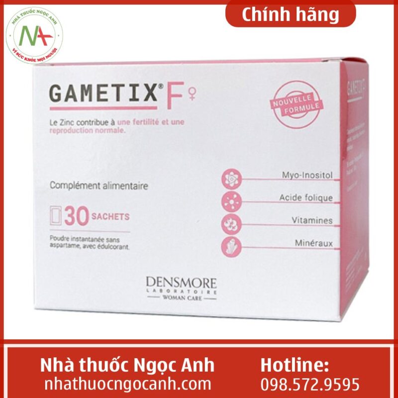 Thuốc Gametix F là thuốc gì, thành phần, giá bao nhiêu, mua ở đâu