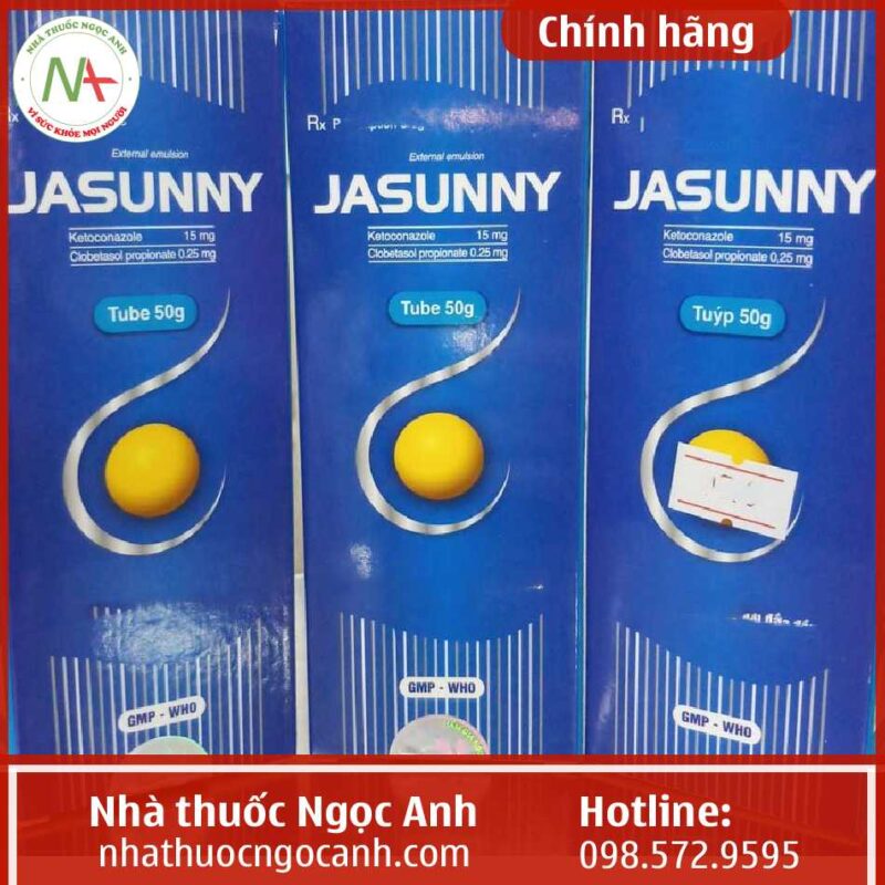 Thuốc Jasunny - Thuốc giảm ngứa, ngăn gàu cho da đầu hiệu quả