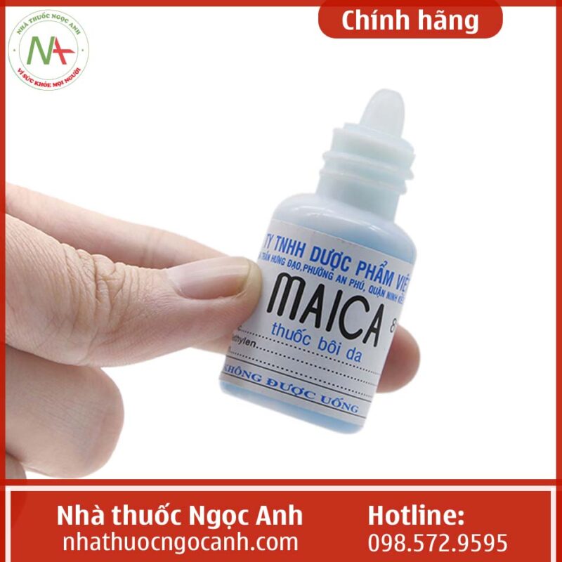 Thuốc Maica 8ml có trị lang ben không, giá bao nhiêu, mua ở đâu?