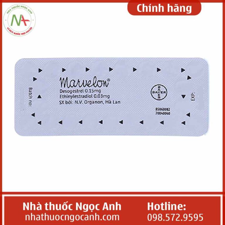 Thuốc tránh thai Marvelon có tốt không, giá bao nhiêu, mua ở đâu?