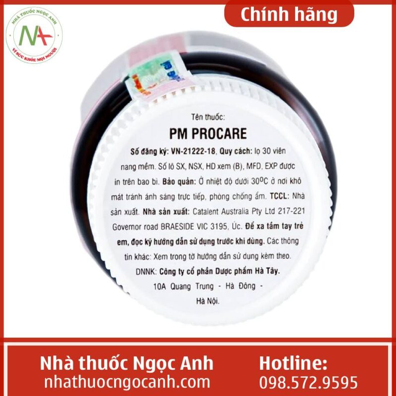 Thuốc Max Biocare PM Procare là thuốc gì, giá bao nhiêu, mua ở đâu?