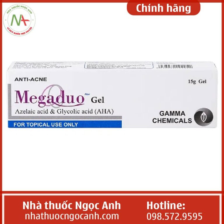 Megaduo Gel: Công dụng, liều dùng, lưu ý tác dụng phụ, giá bán