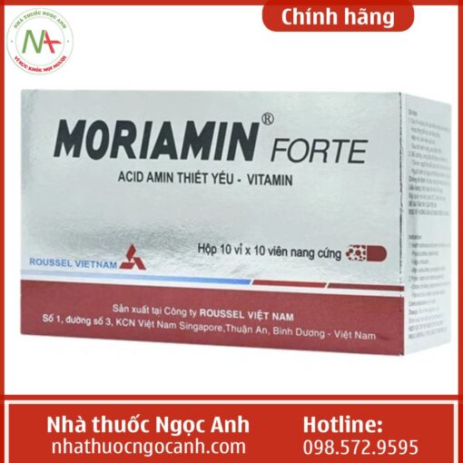 Thuốc Moriamin Forte là thuốc gì, cách dùng, giá bao nhiêu, mua ở đâu?