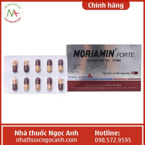 Thuốc Moriamin Forte là thuốc gì, cách dùng, giá bao nhiêu, mua ở đâu?