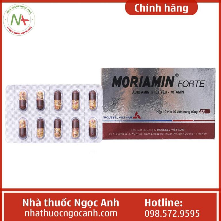 Thuốc Moriamin Forte là thuốc gì, cách dùng, giá bao nhiêu, mua ở đâu?