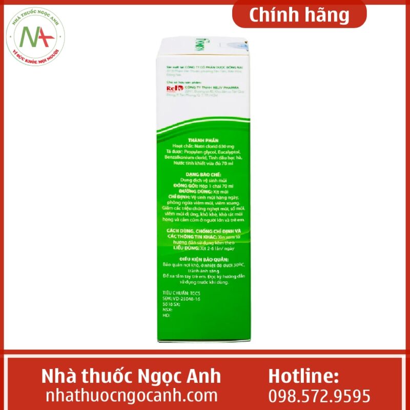 Thuốc Nasomom 4 là thuốc gì? tác dụng, mua ở đâu, giá bao nhiêu