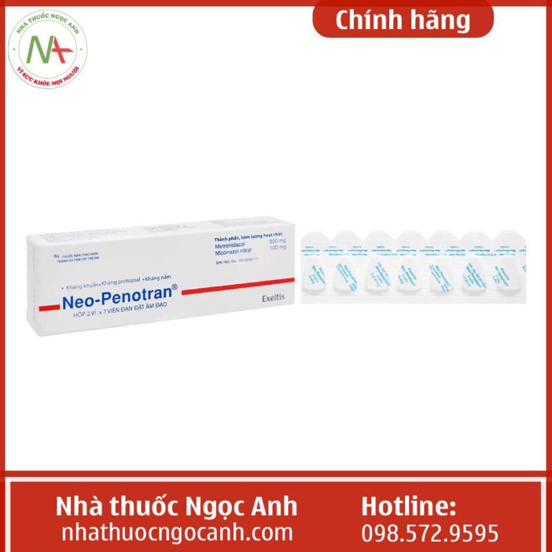 Thuốc đặt Neo-Penotran có tốt không, mua ở đâu, giá bao nhiêu?