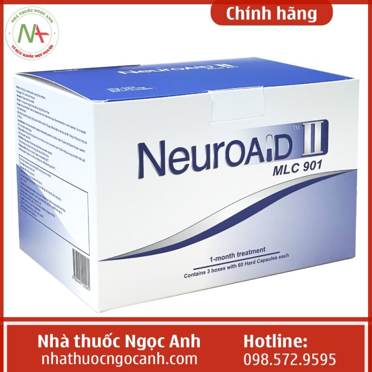 Thuốc NeuroAiD II MLC 901 là thuốc gì, bán ở đâu, giá bao nhiêu?
