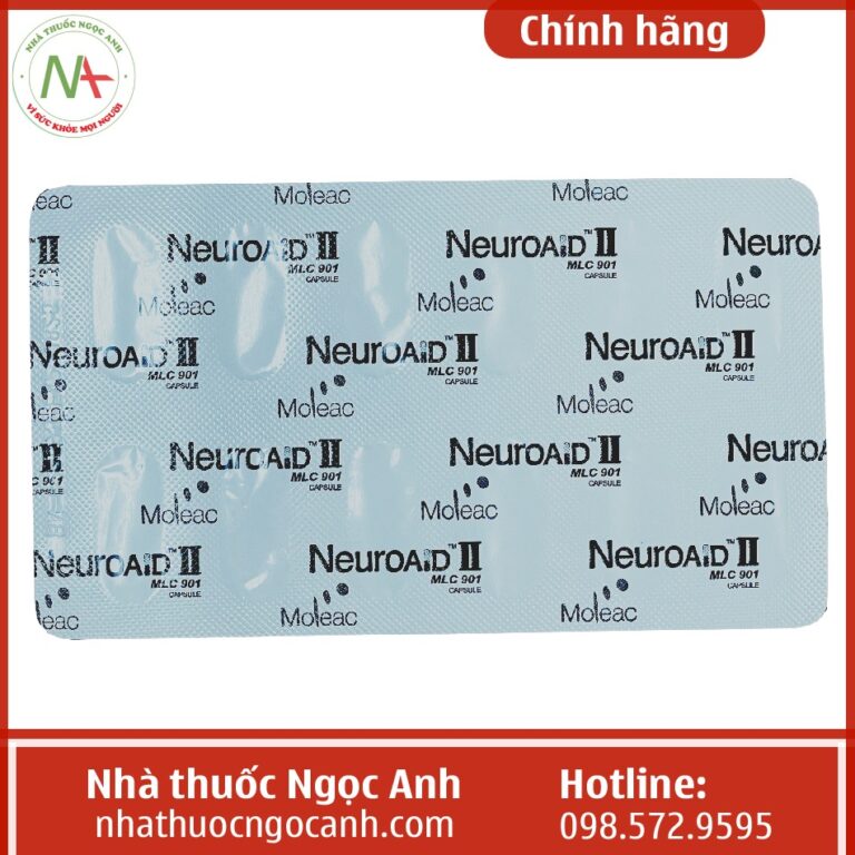 Thuốc NeuroAiD II MLC 901 là thuốc gì, bán ở đâu, giá bao nhiêu?