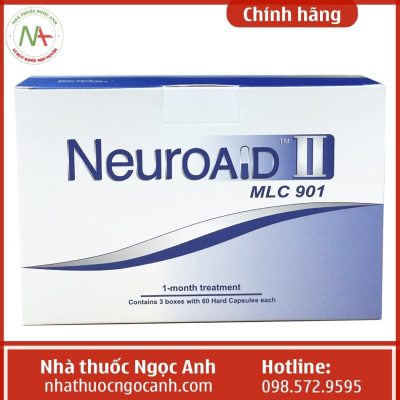 Thuốc NeuroAiD II MLC 901 là thuốc gì, bán ở đâu, giá bao nhiêu?