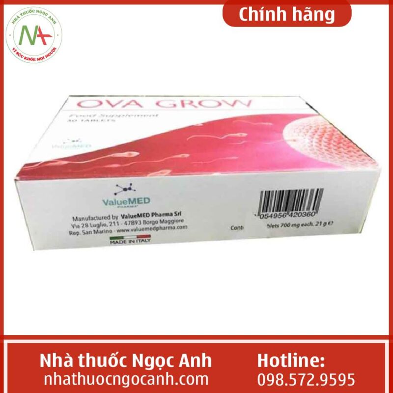 Thuốc Ova grow là thuốc gì, review, giá bao nhiêu, mua ở đâu TPHCM?