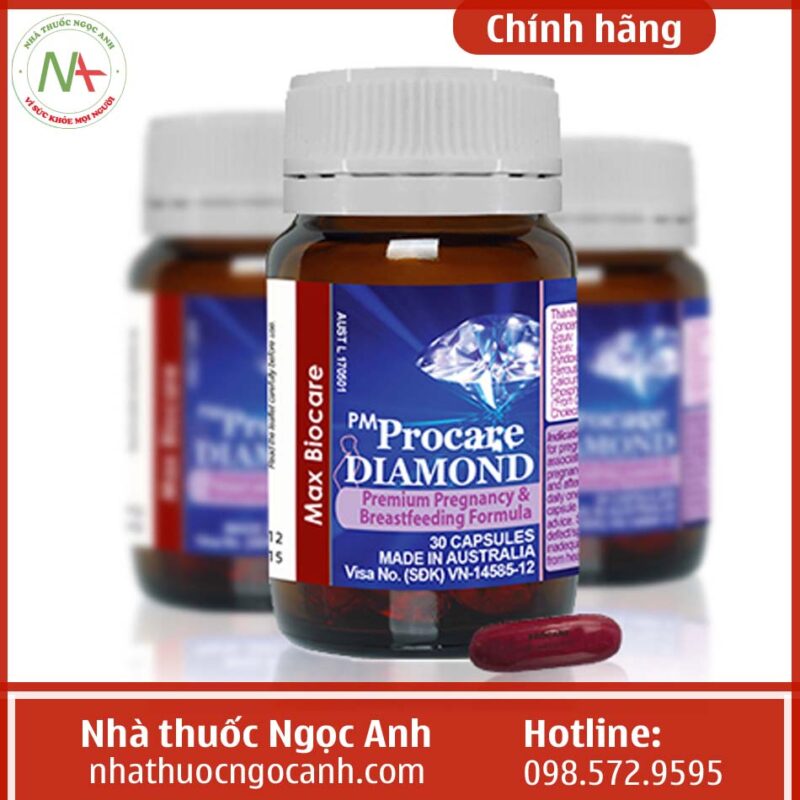 Thuốc PM Procare Diamond là thuốc gì, giá bao nhiêu, mua ở đâu?