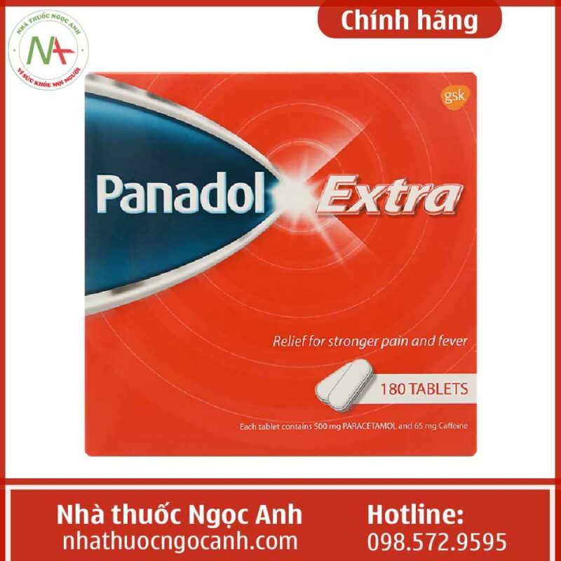 Thuốc Panadol Extra đỏ có tác dụng gì, mua ở đâu, giá bao nhiêu?