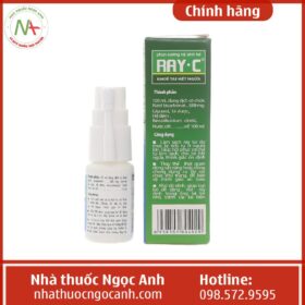 Thuốc xịt tai Ray-C có tác dụng gì, có tốt không, giá bao nhiêu, mua ở đâu
