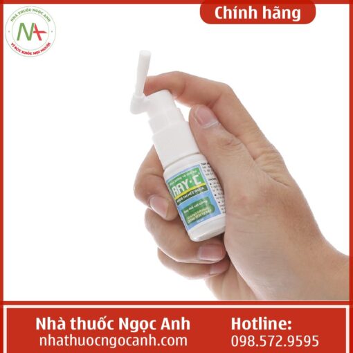 Thuốc xịt tai Ray-C có tác dụng gì, có tốt không, giá bao nhiêu, mua ở đâu