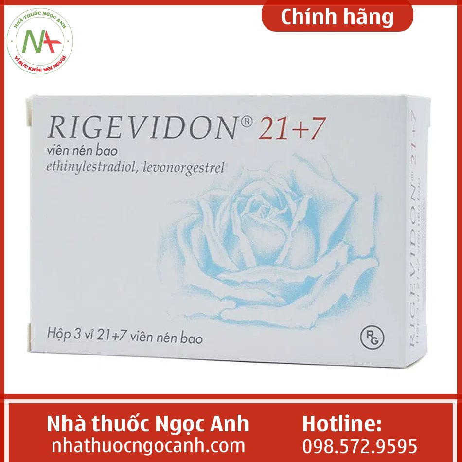 Thuốc Rigevidon 21+7 là thuốc gì, giá bao nhiêu, mua ở đâu?