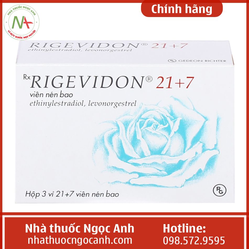 Thuốc Rigevidon 21+7 là thuốc gì, giá bao nhiêu, mua ở đâu?