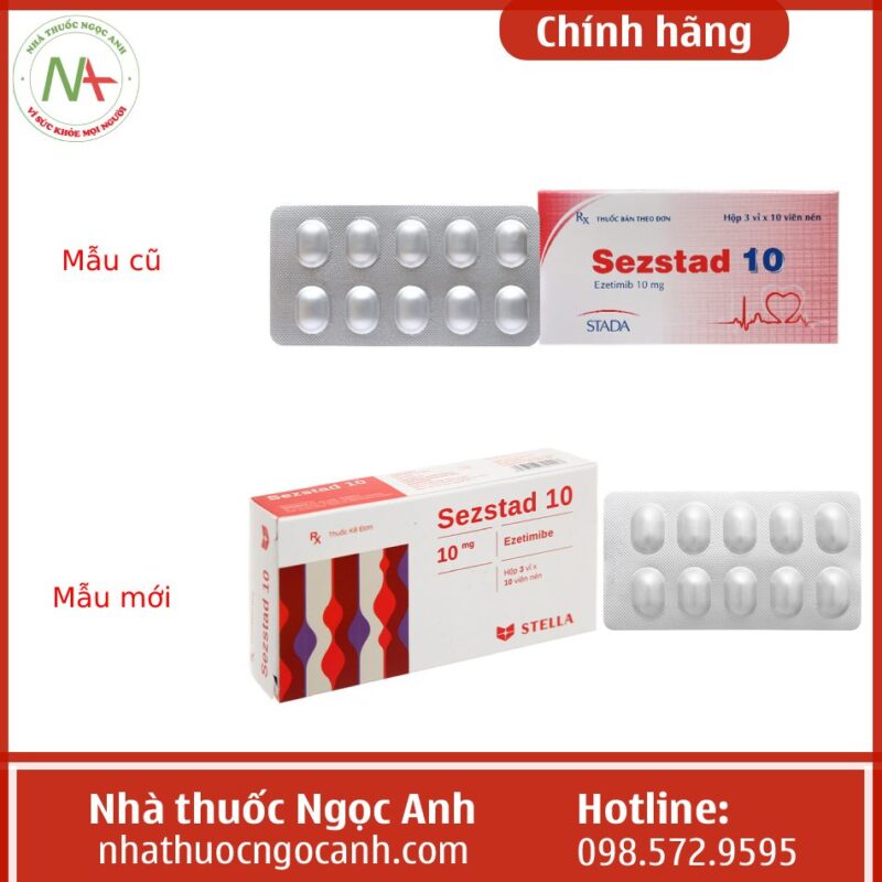 Thuốc Sezstad 10 mg Stella (hộp 3 vỉ x10 viên) mua ở đâu, giá bao nhiêu?