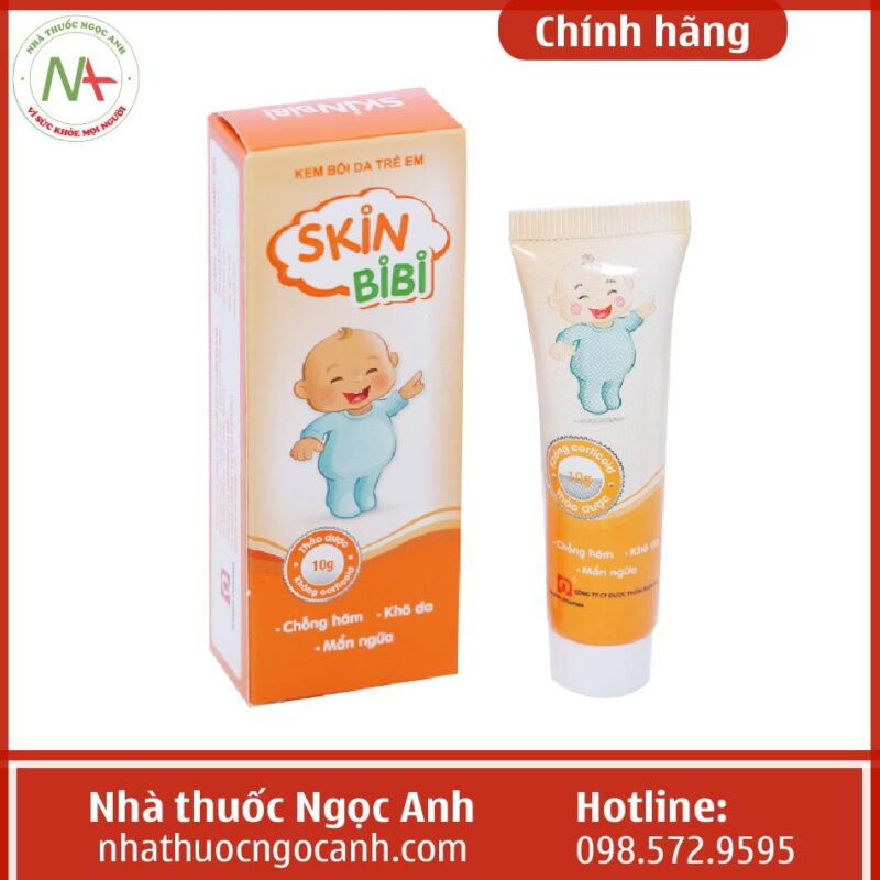 Thuốc kem bôi da Skin Bibi 10g là thuốc gì, mua ở đâu, giá bao nhiêu?