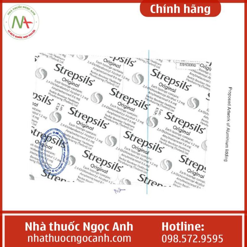 Thuốc Strepsils Original có vị gì, tác dụng gì, mua ở đâu, giá bao nhiêu?