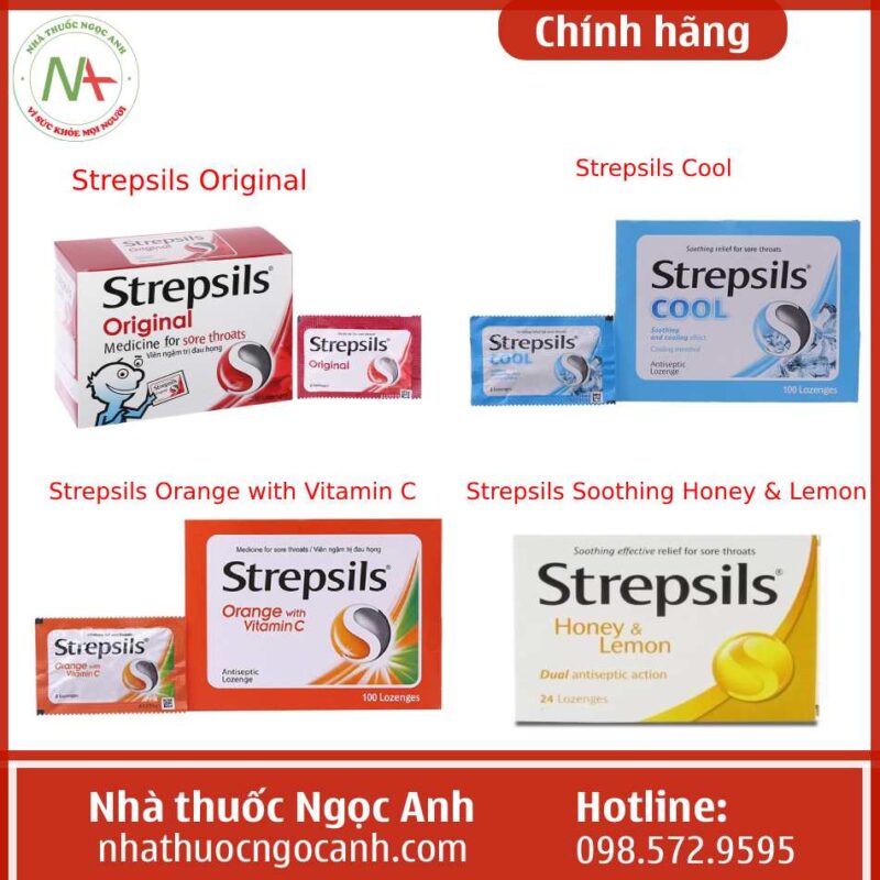 Thuốc Strepsils Original có vị gì, tác dụng gì, mua ở đâu, giá bao nhiêu?