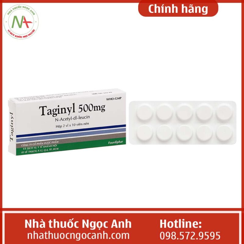 Thuốc Taginyl 500mg là thuốc gì, có tác dụng gì, giá bao nhiêu, mua ở đâu?