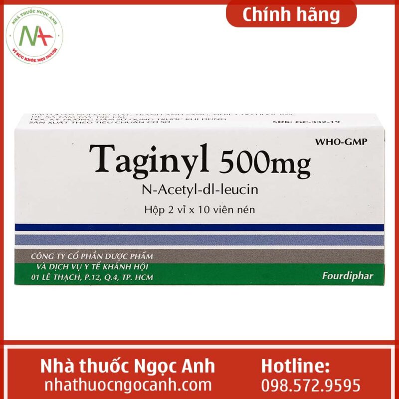 Thuốc N-Acetyl-DL-Leucine là thuốc gì? Cơ chế như thế nào? Cách dùng ...