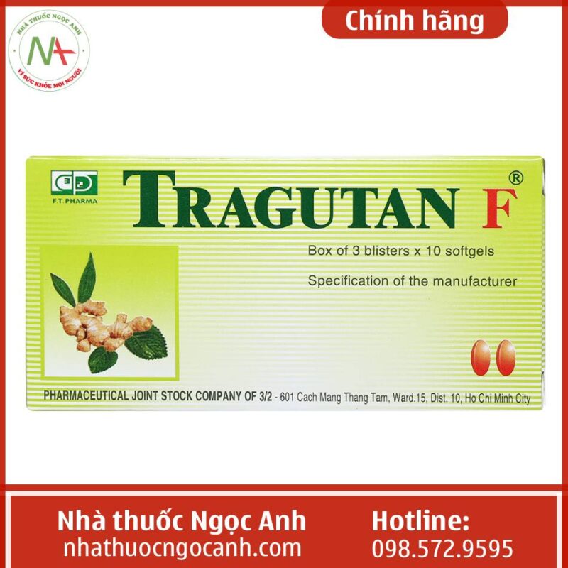 Thuốc Tragutan F F.T 3x10 là thuốc gì, mua ở đâu, giá bao nhiêu?