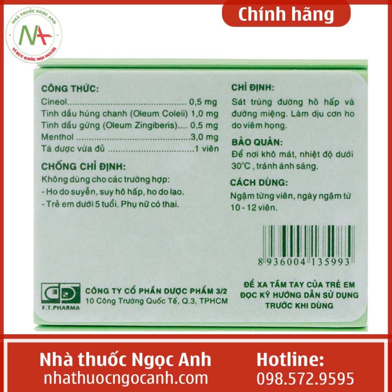 Thuốc Tragutan.D là thuốc gì, có tác dụng gì, giá bao nhiêu, mua ở đâu